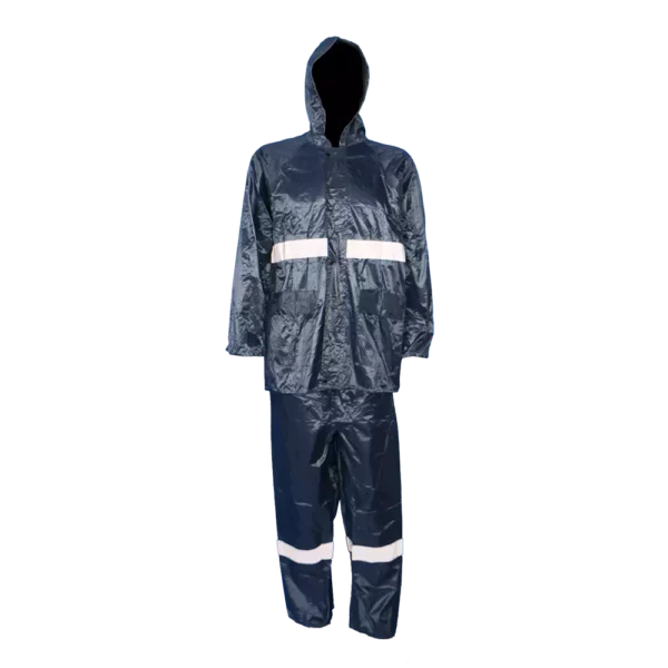 Pinnacle PVC Rubberised Rain Suit With Reflective Tape - Pinnacle ...